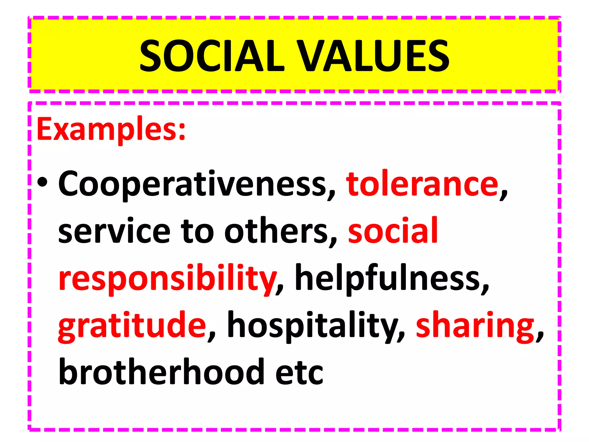 5. unit i classification of values | PDF | Education