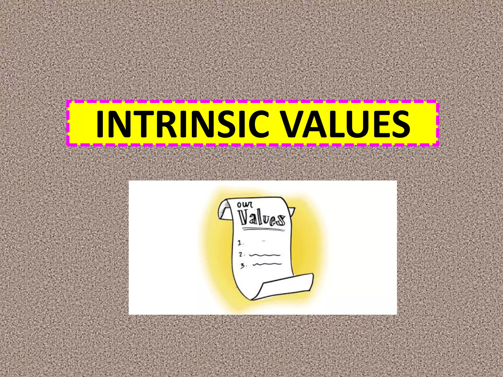 5. unit i classification of values | PDF