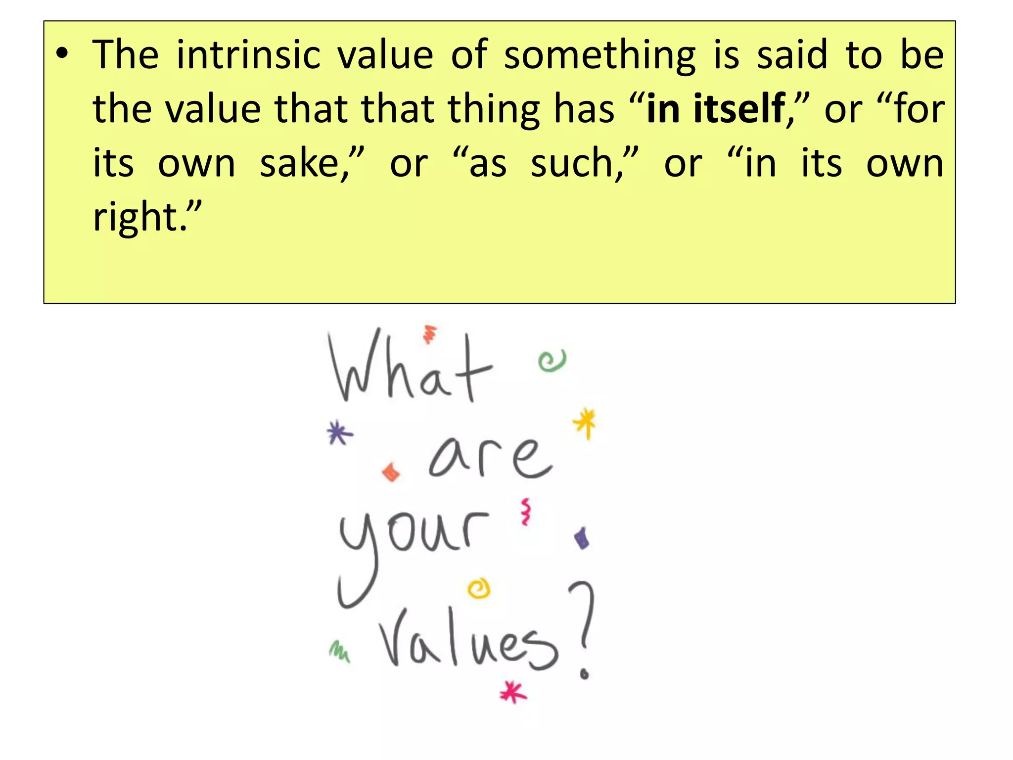 5. unit i classification of values | PDF | Education