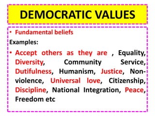5. unit i classification of values | PDF | Education