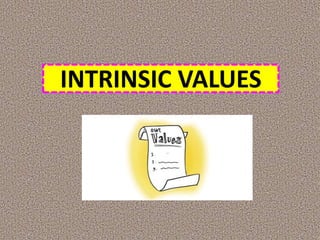 5. unit i classification of values | PDF