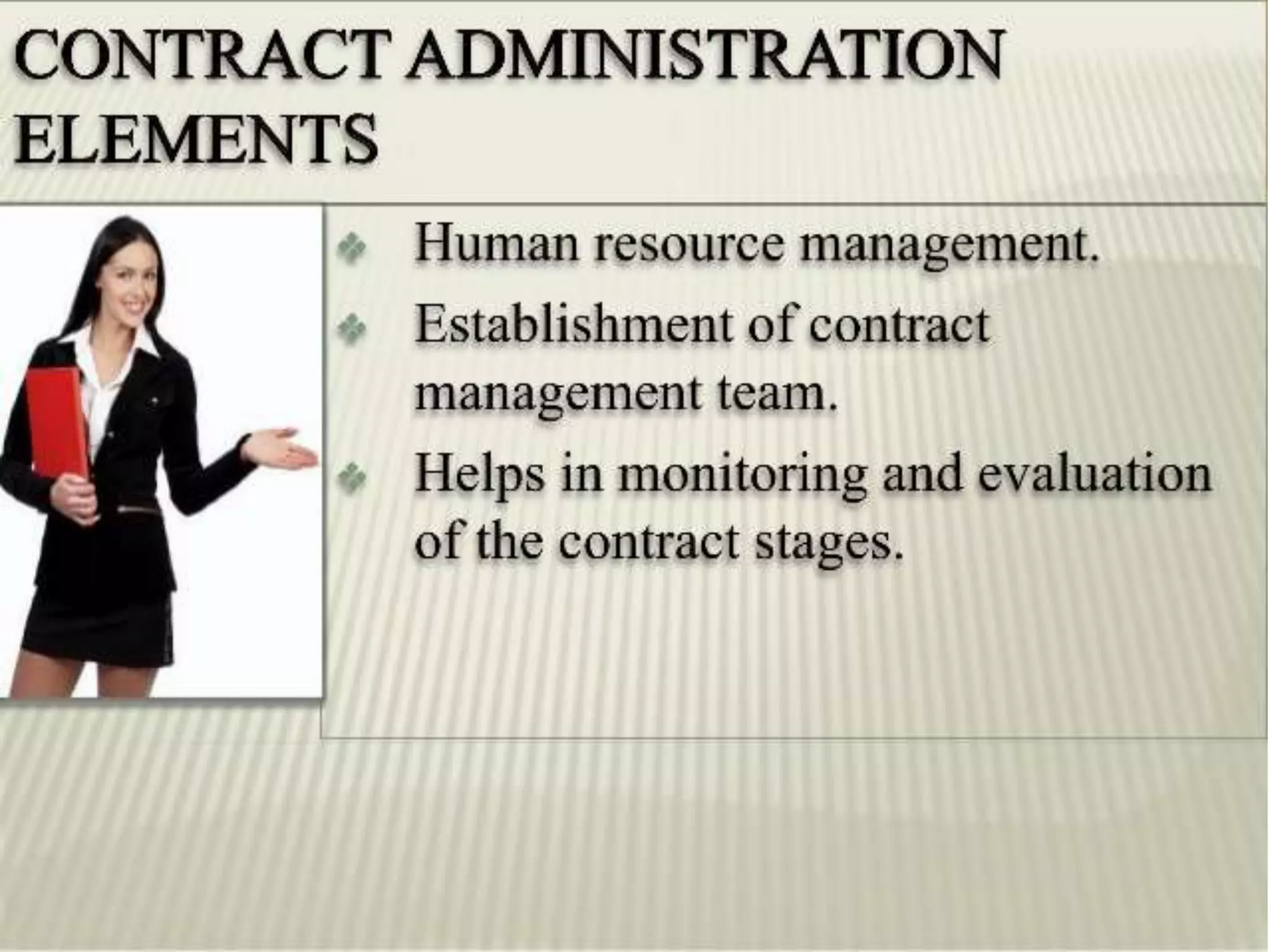 contract administration PPT | PPTX