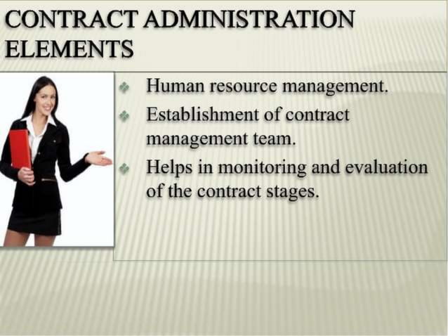 contract administration PPT | PPTX