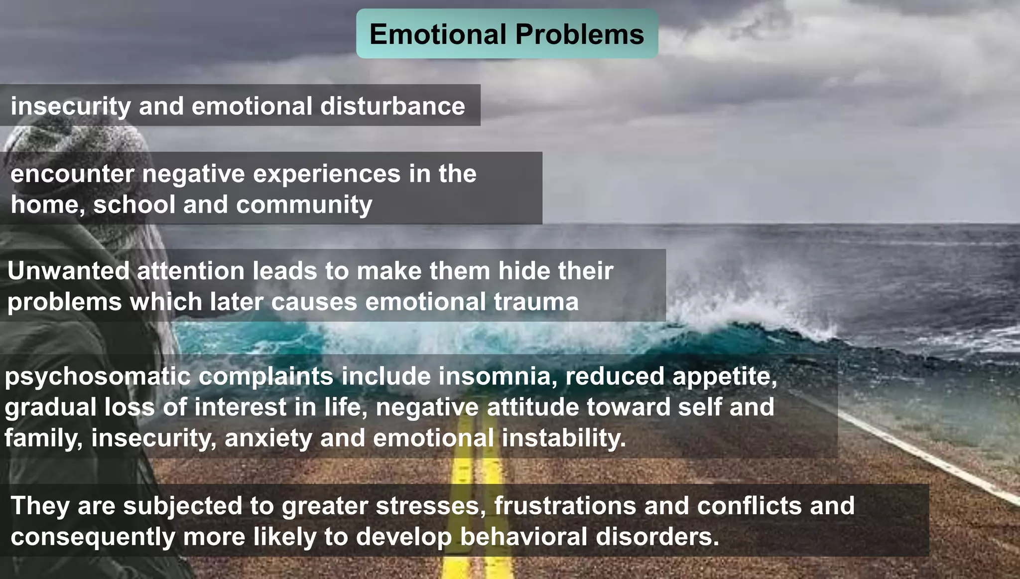 Problems of children with special needs | PPTX