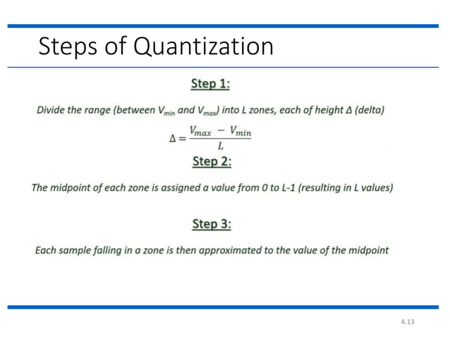 5. analog to digital conversion. ( pcm ,dm with short descriptions ) | PPTX