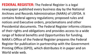 5. Unit-V- Regulatory Concepts. | PPTX
