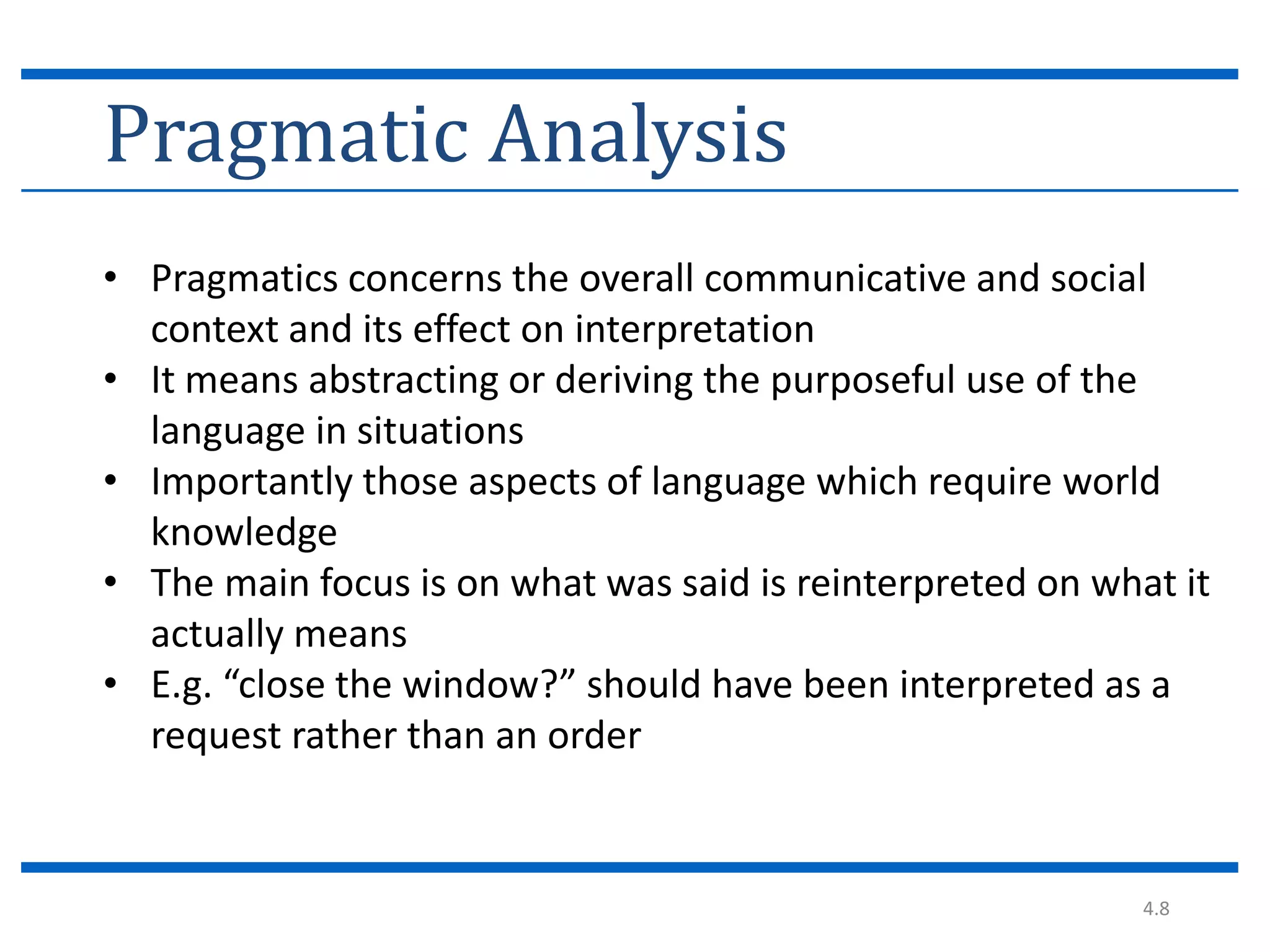 5. phase of nlp | PPTX | Artificial Intelligence | Technology & Computing
