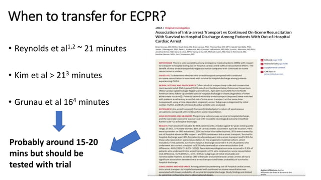 ECMO CPR | PPTX