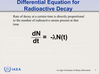 5. radioactive decay nuclear medicine | PPTX