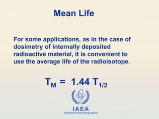 5. radioactive decay nuclear medicine | PPTX