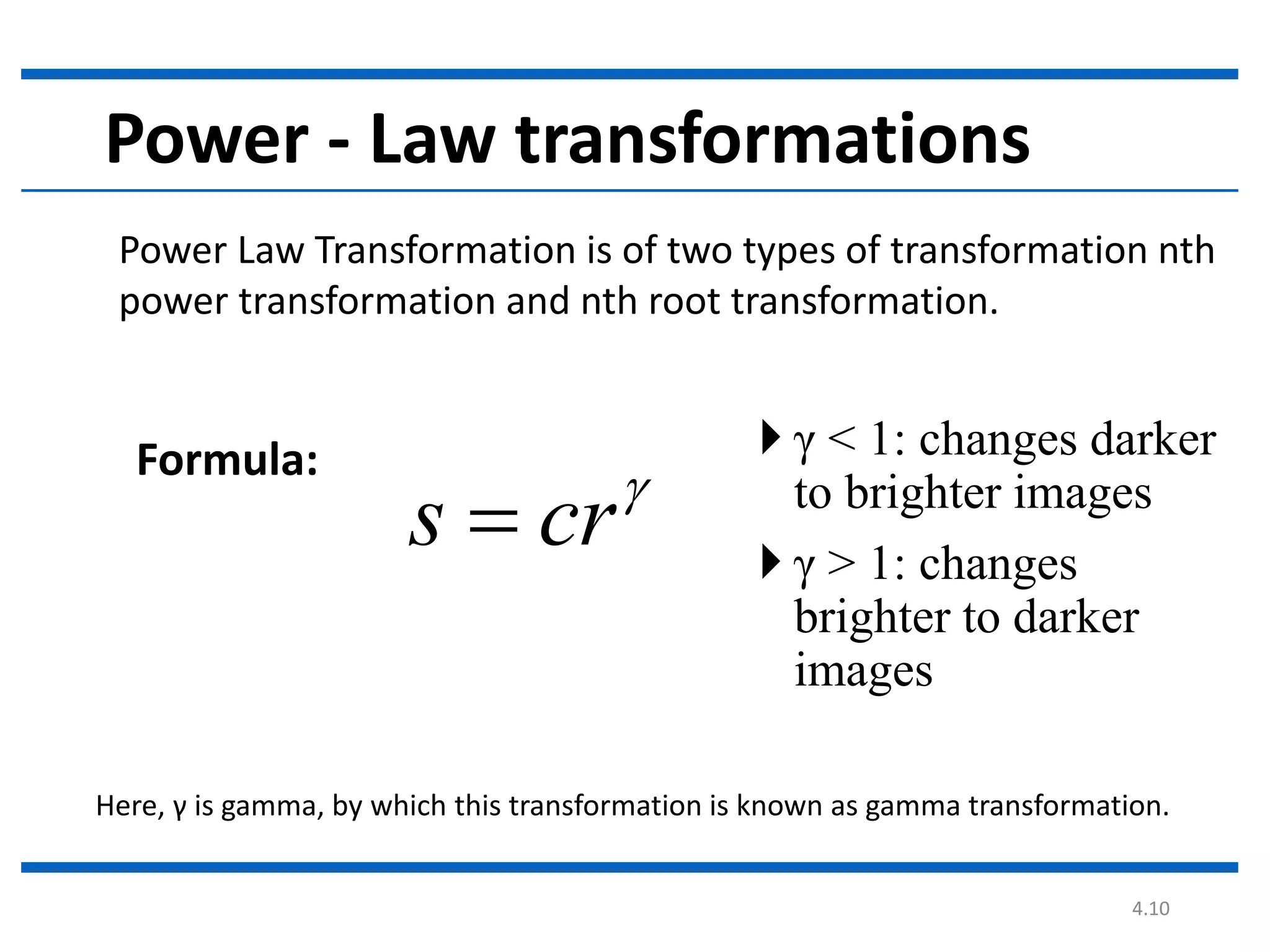 5. gray level transformation | PPTX