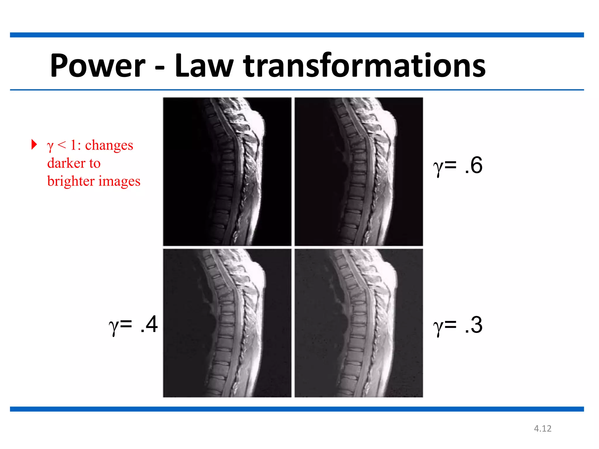 5. gray level transformation | PPTX