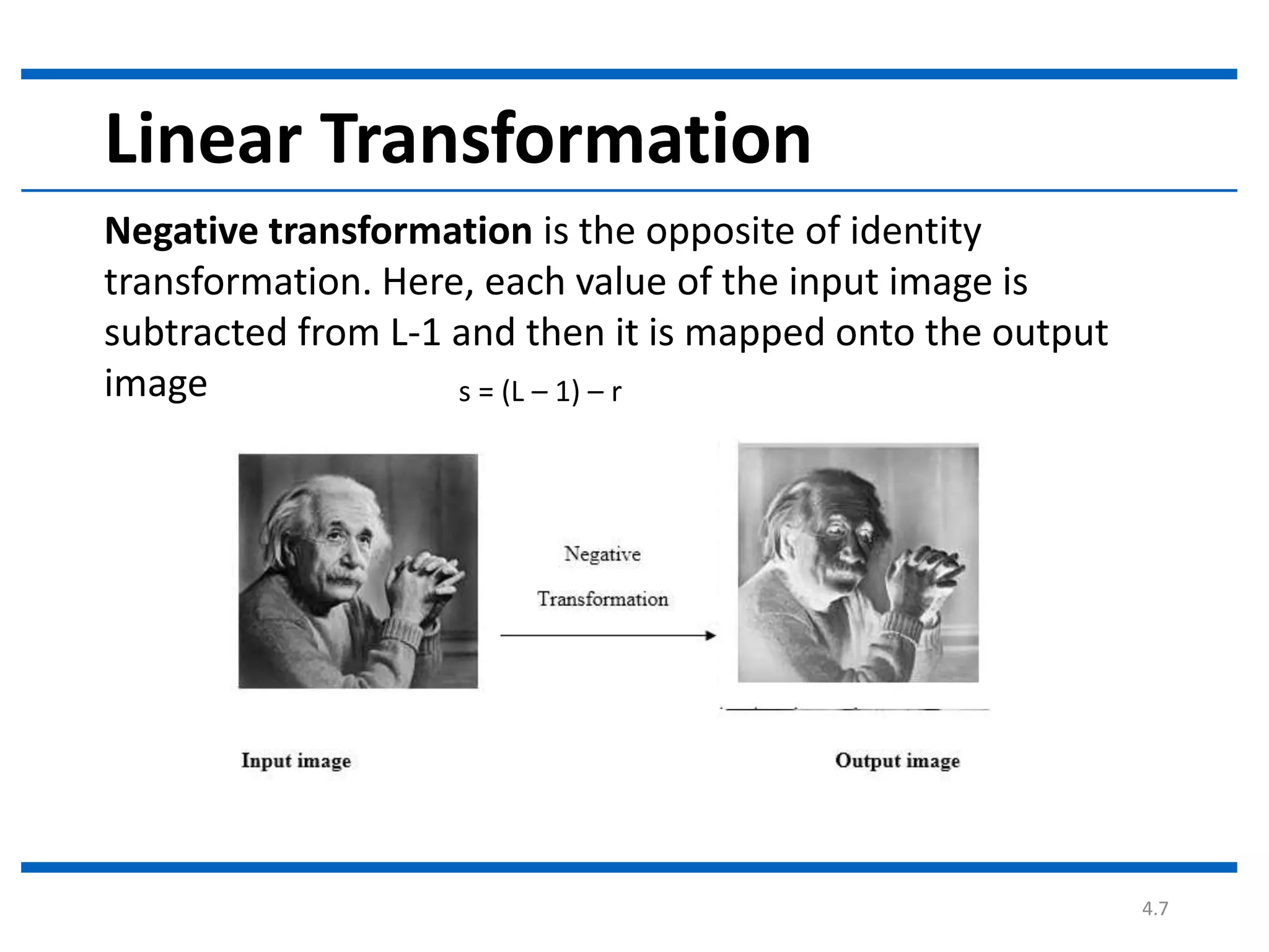 5. gray level transformation | PPTX