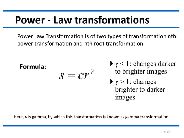 5. gray level transformation | PPTX