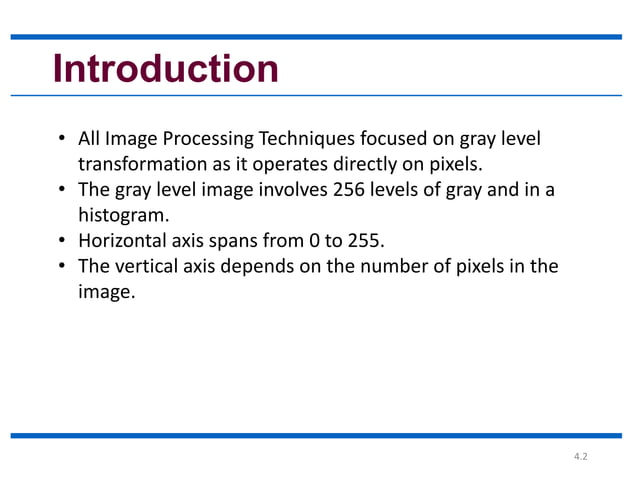5. gray level transformation | PPTX