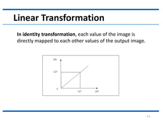5. gray level transformation | PPTX