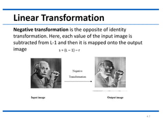 5. gray level transformation | PPTX