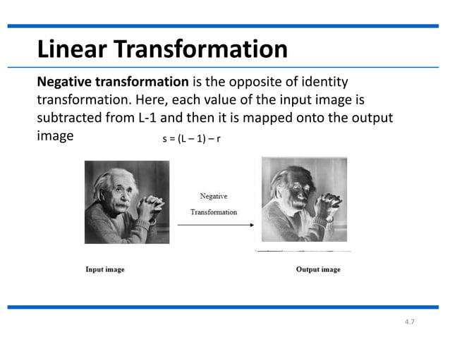 5. gray level transformation | PPTX