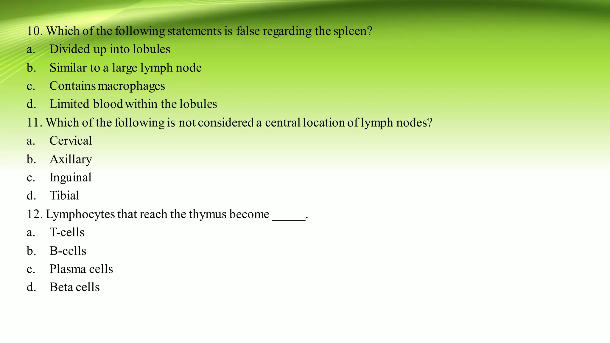 5. lymphatic system | PDF | Ear, Nose and Throat Conditions | Diseases ...