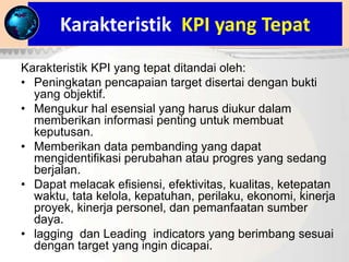Menyusun Pengukuran Kinerja (KPI) Divisi/Departemen _Training BALANCED ...