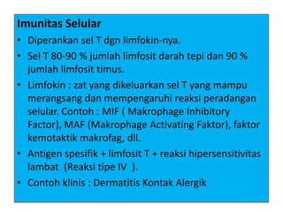 Proses immunitas | PPTX