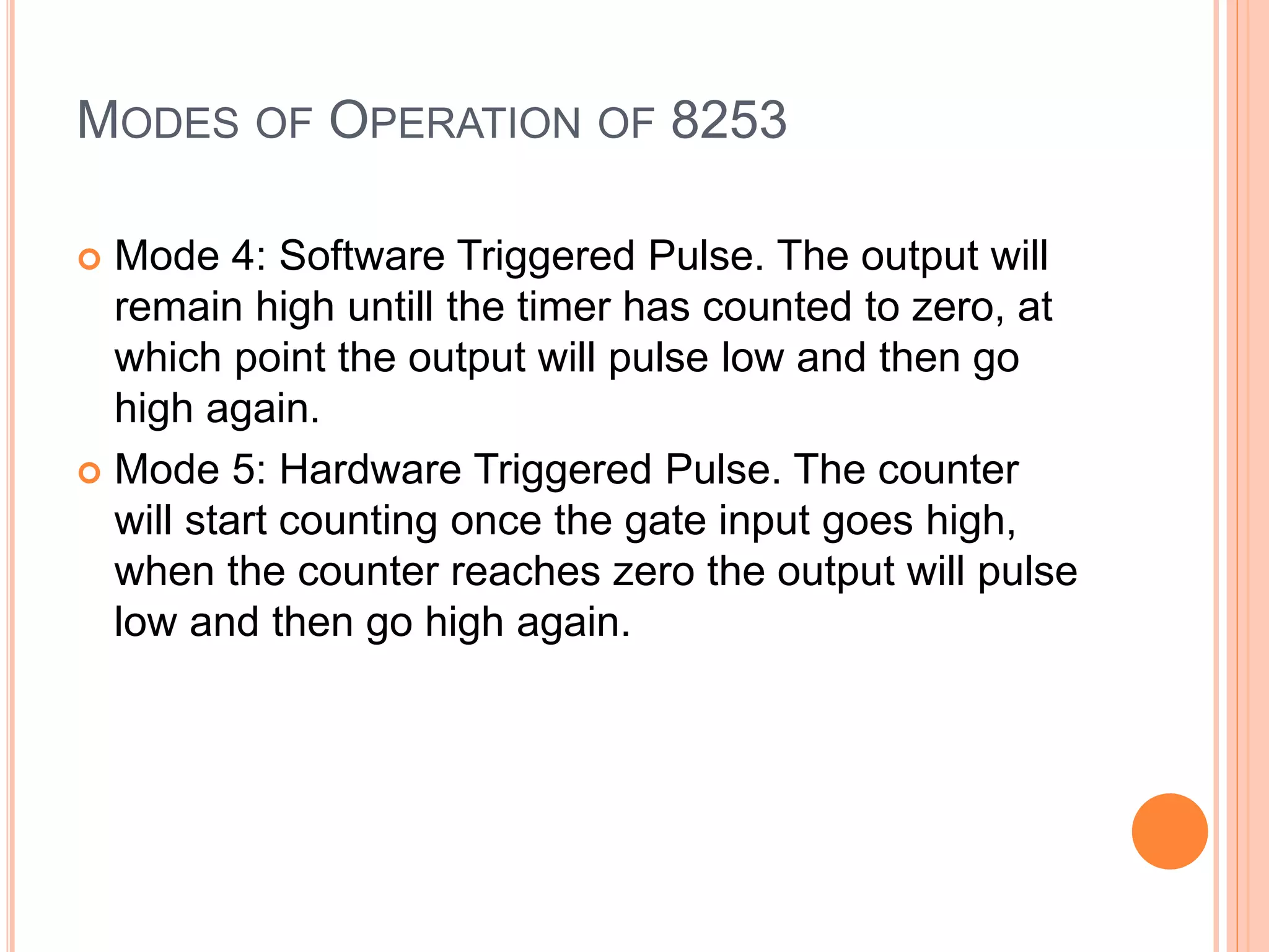 5programmable Interval Timer 8253 Pptx Computing Technology