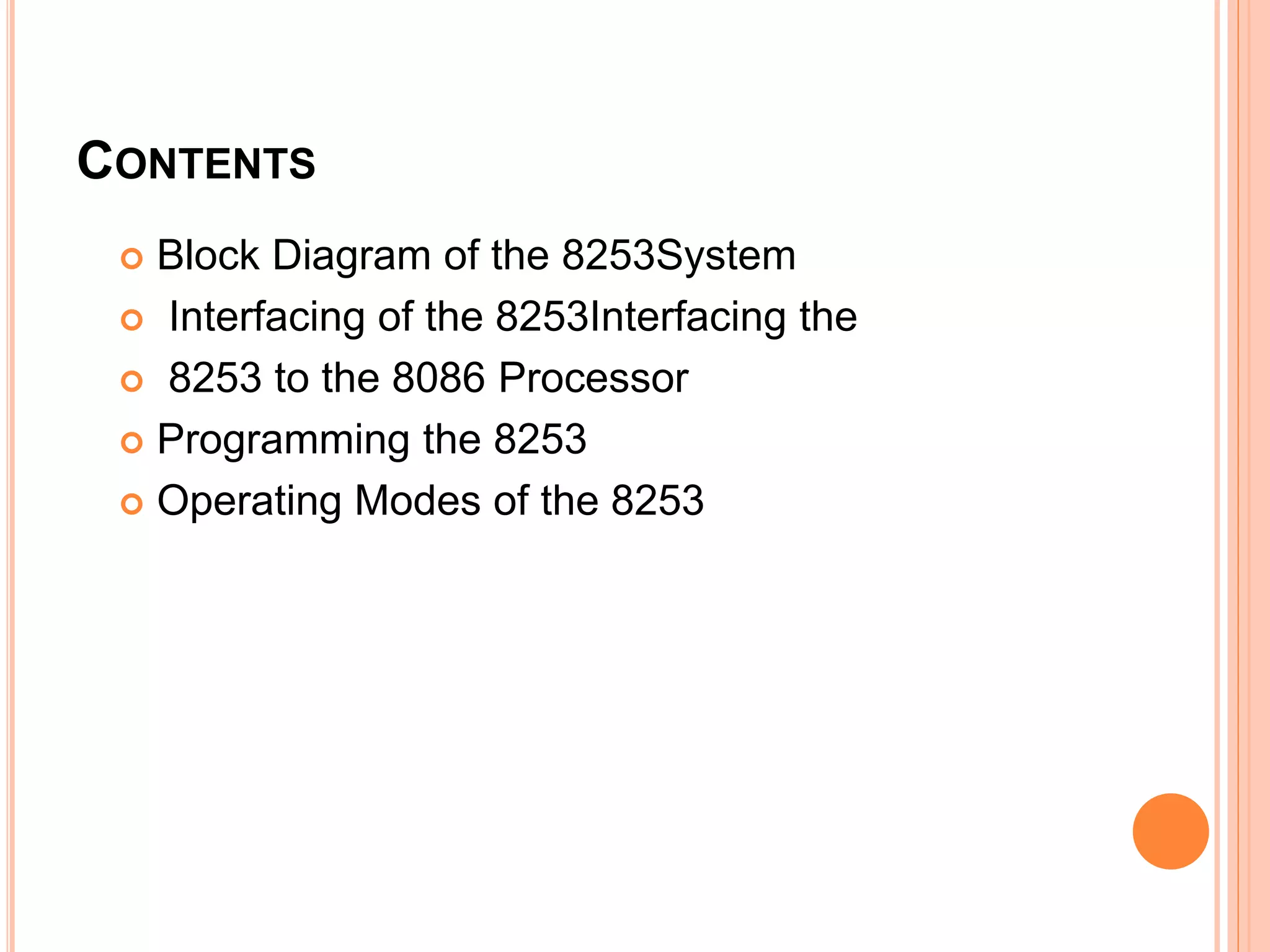 5 Programmable Interval Timer 8253 Pptx Computing Technology And Computing