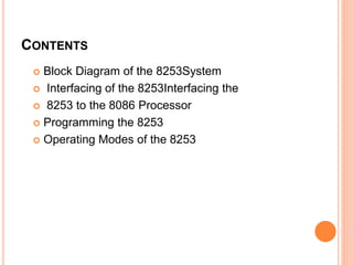 5.programmable interval timer 8253 | PPTX