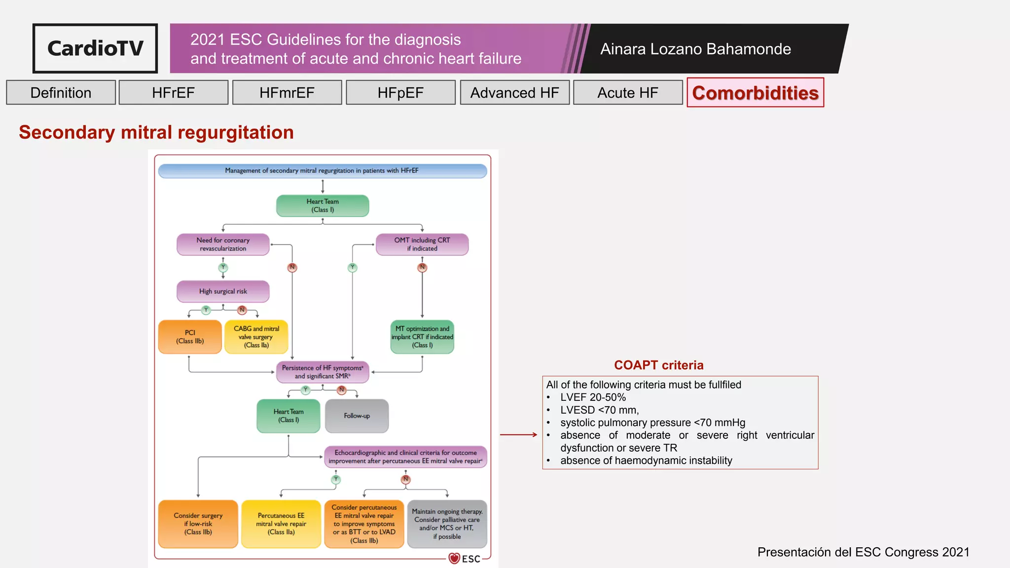 ESC Guidelines for Heart Failure | PDF