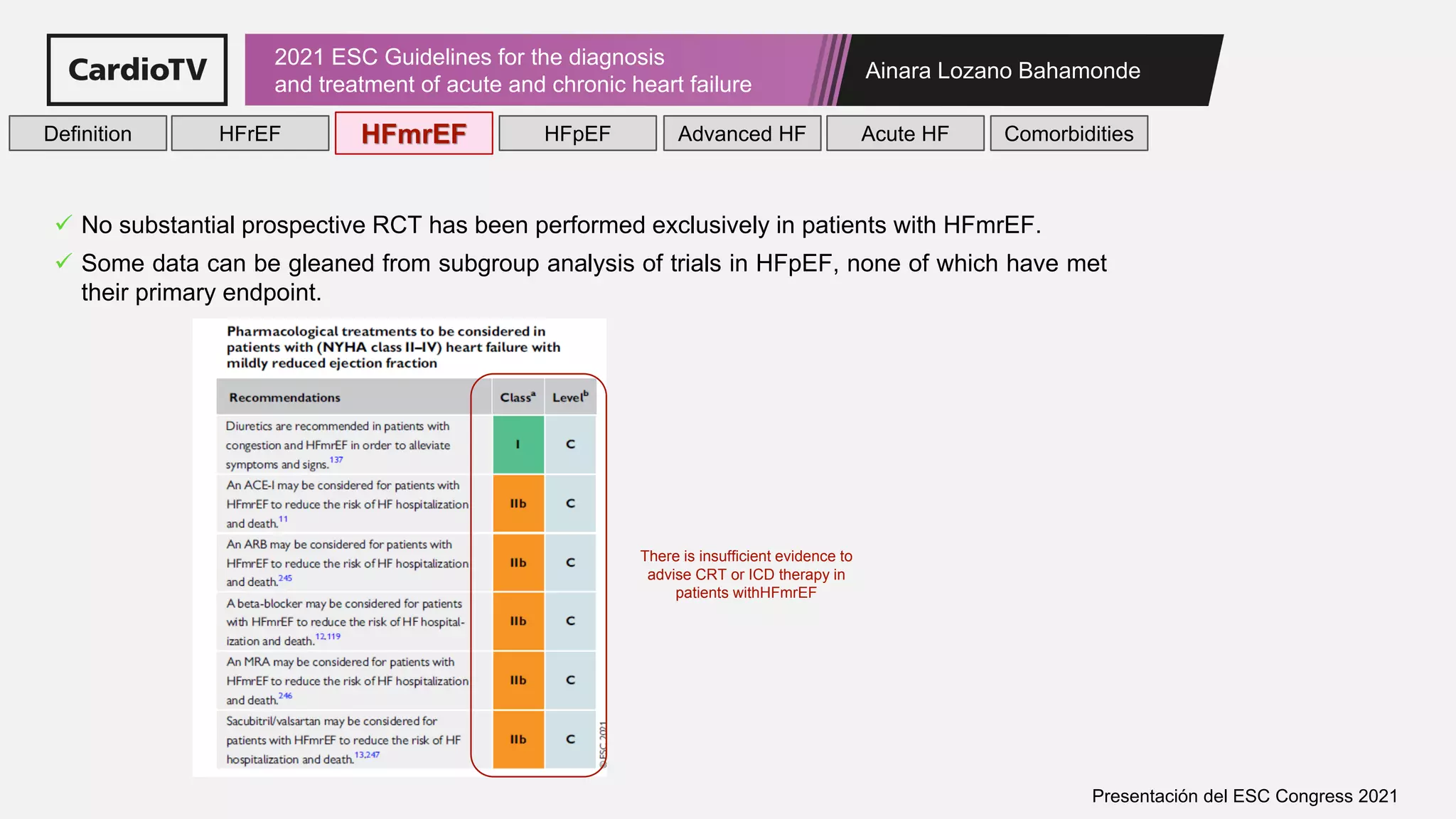ESC Guidelines for Heart Failure | PDF