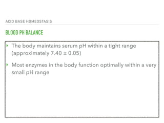 5. acid base balance | PPT