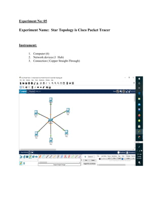 5. Star topology | PDF