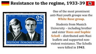 Nazi germany - Other resistance | PPTX
