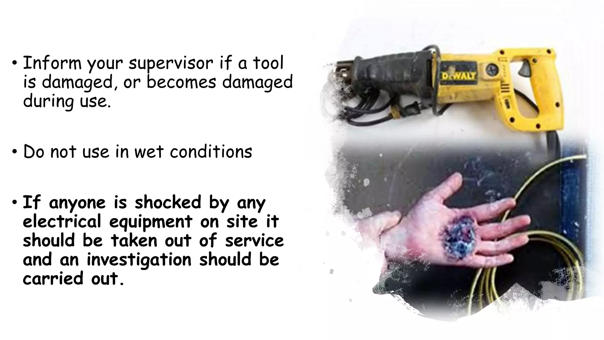 5. powertool safety | PPT