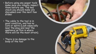 5. powertool safety | PPT