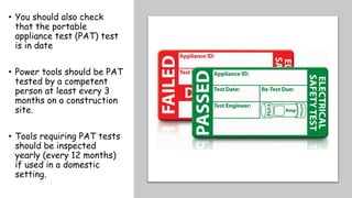 5. powertool safety | PPT