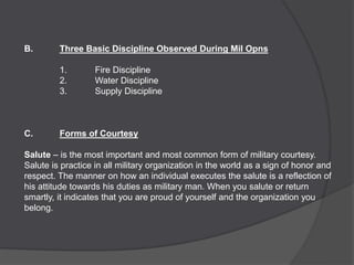 5. military courtesy_and_discipline | PPTX