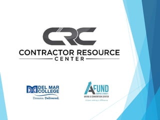 Contractor Resource Center | PPTX