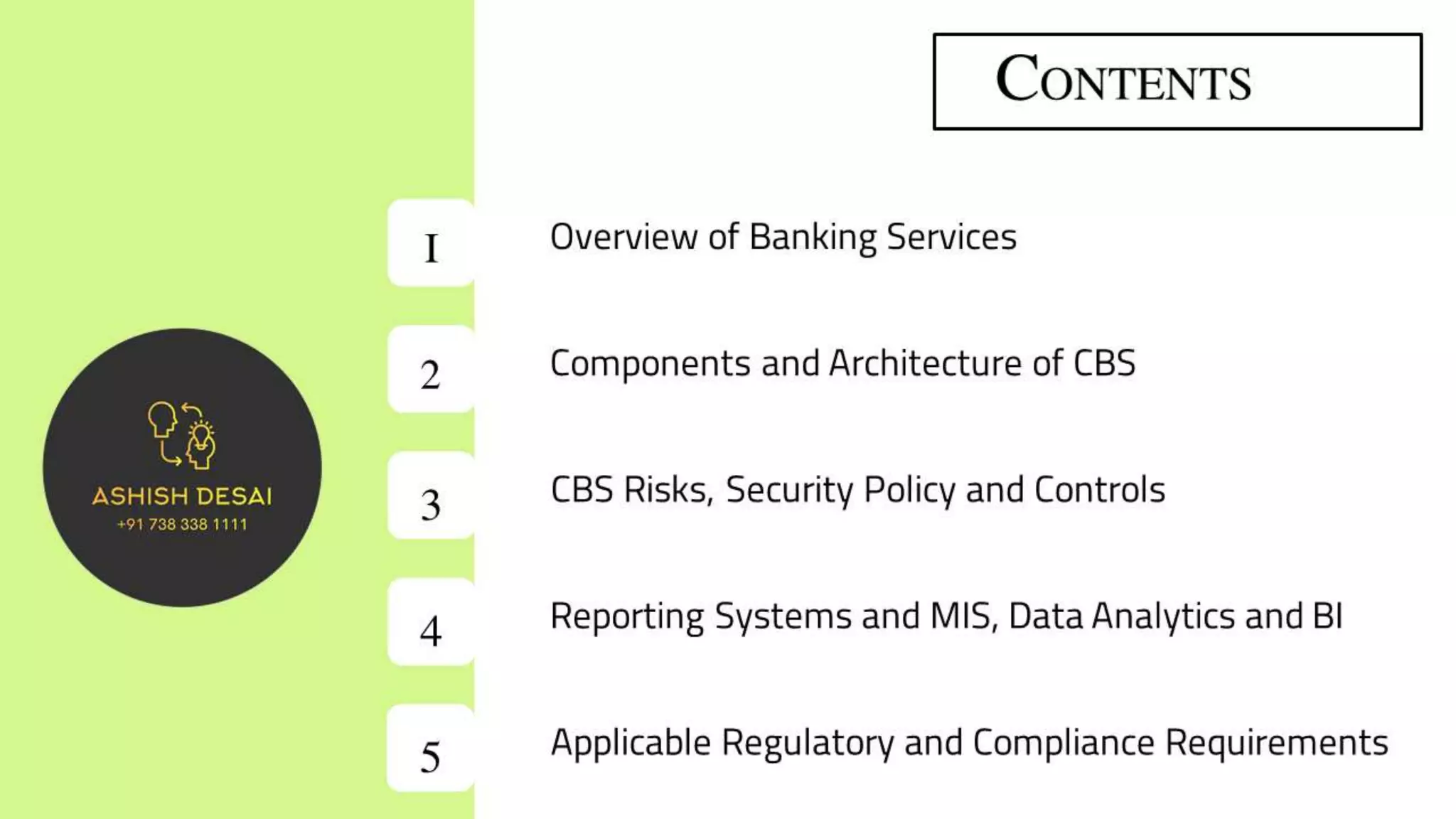 5. Core Banking System | PPTX