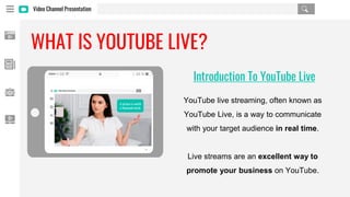 YouTube LIVE | PDF