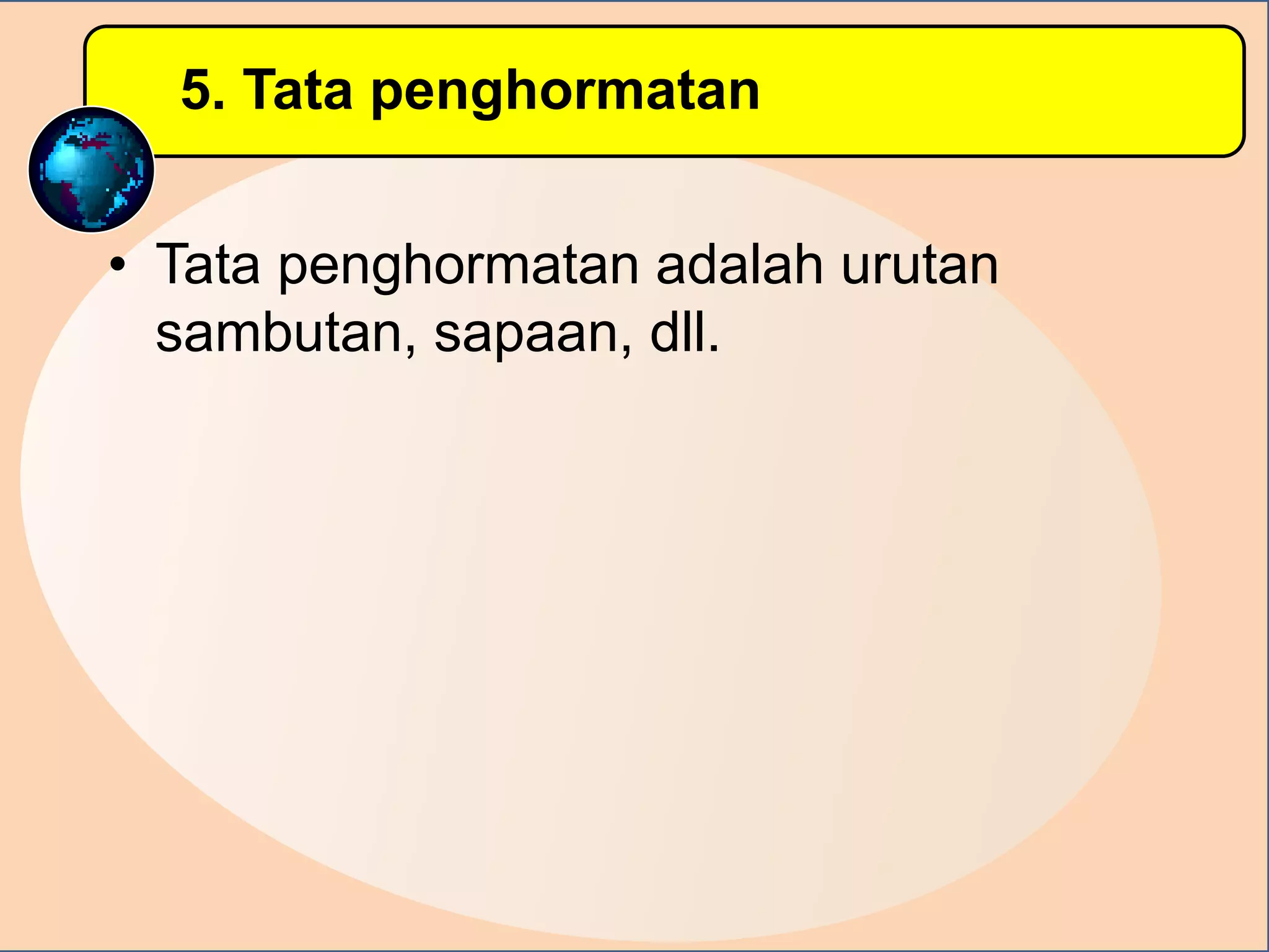 Protokoler dan Teknik Penyusunan Acara, Tempat, dll _Training Effective ...