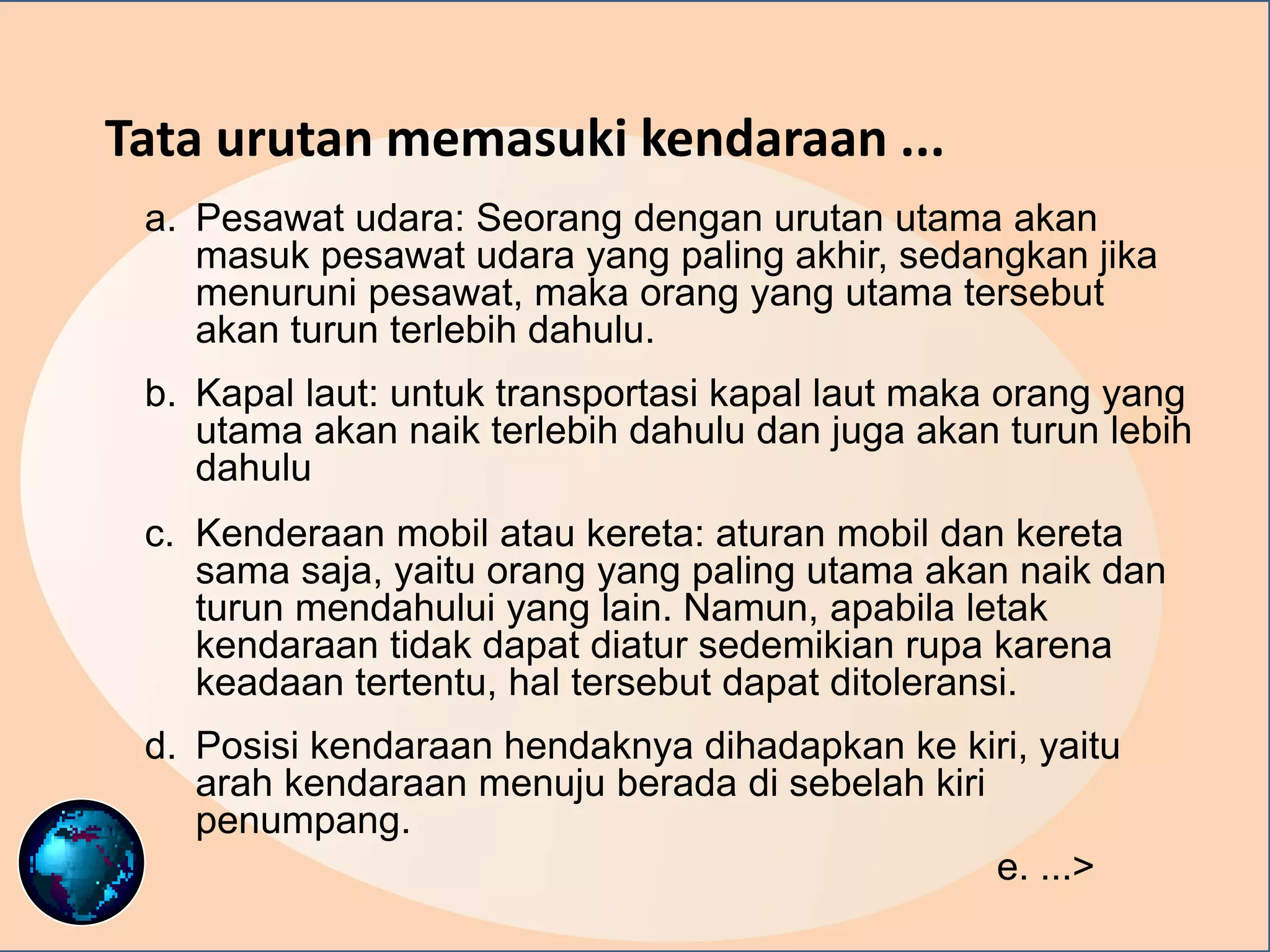 Protokoler dan Teknik Penyusunan Acara, Tempat, dll _Training Effective ...