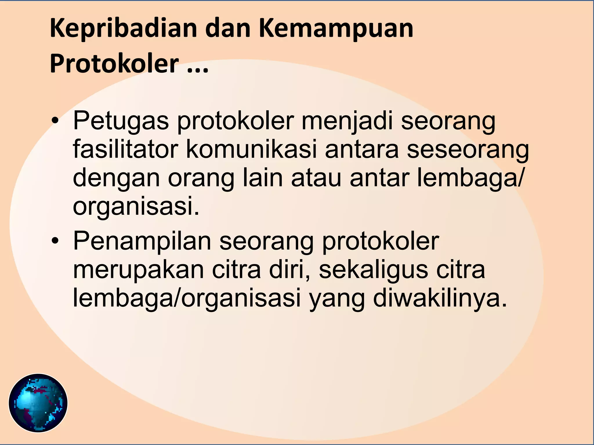 Protokoler dan Teknik Penyusunan Acara, Tempat, dll _Training Effective ...