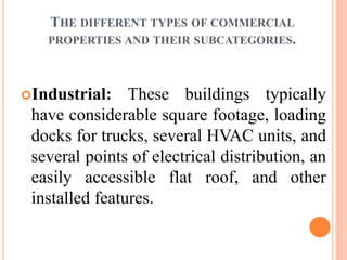 element of commercial building | PPT