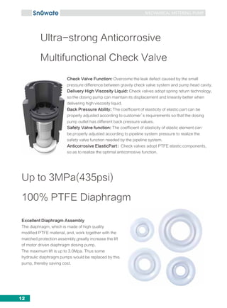 Dosing pump catalog | PDF