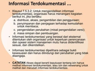 Klausul 7: Supporting (ISO 9001:2015)_ Training "SISTEM MANAJEMEN MUTU" | PPTX