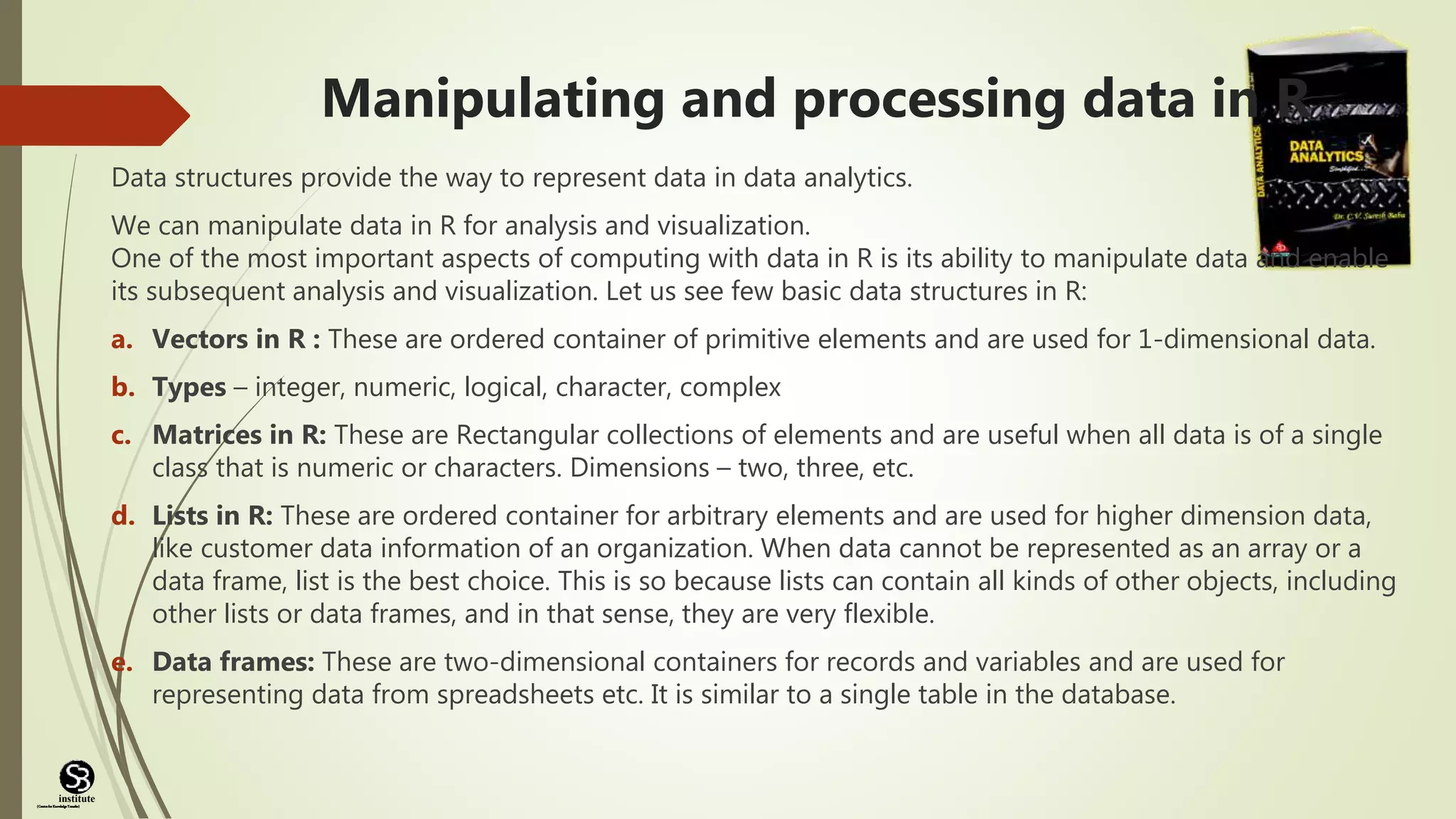 Data analytics with R | PPTX