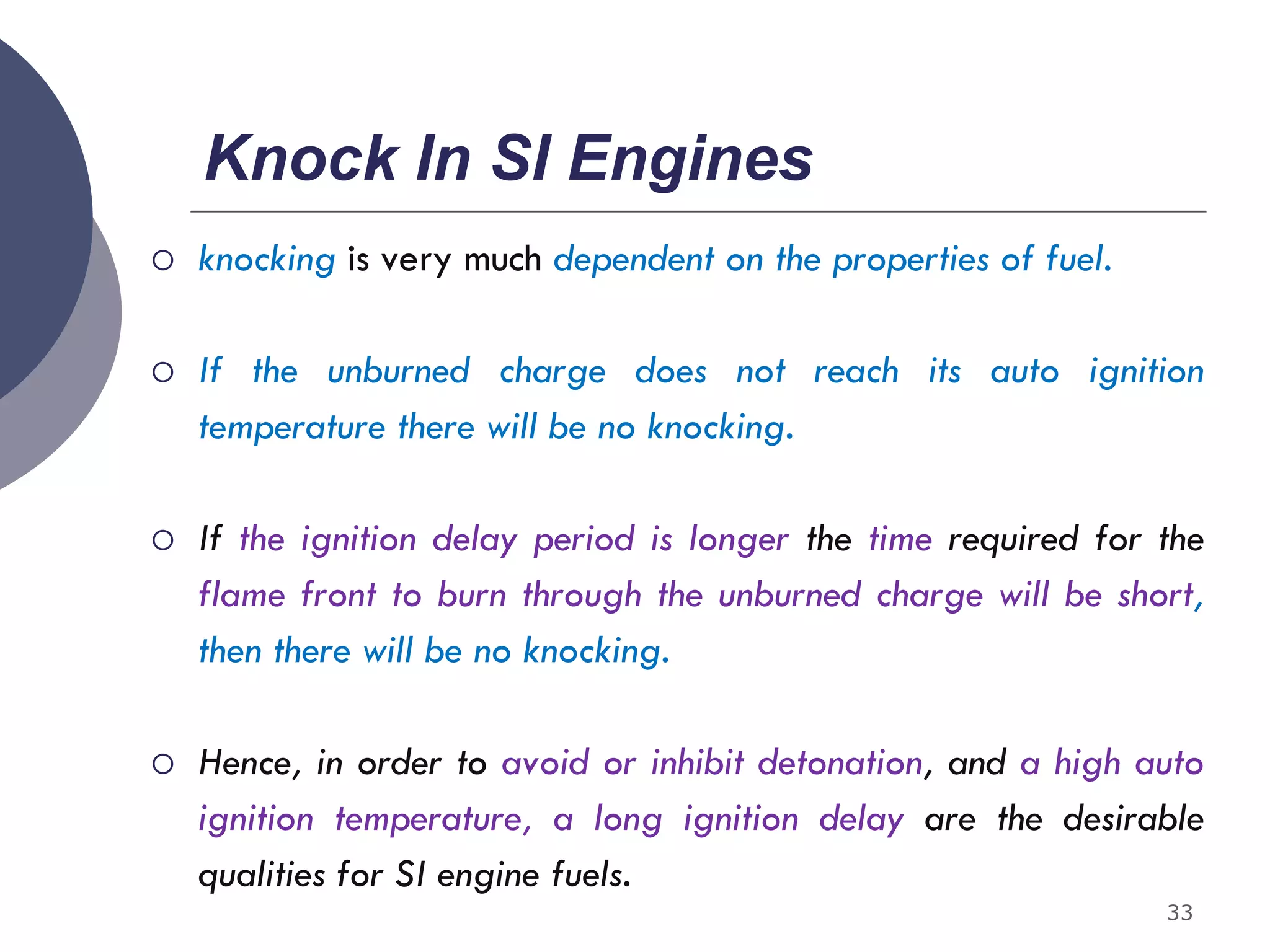 5.2 combustion and combustion chamber for si engines | PDF