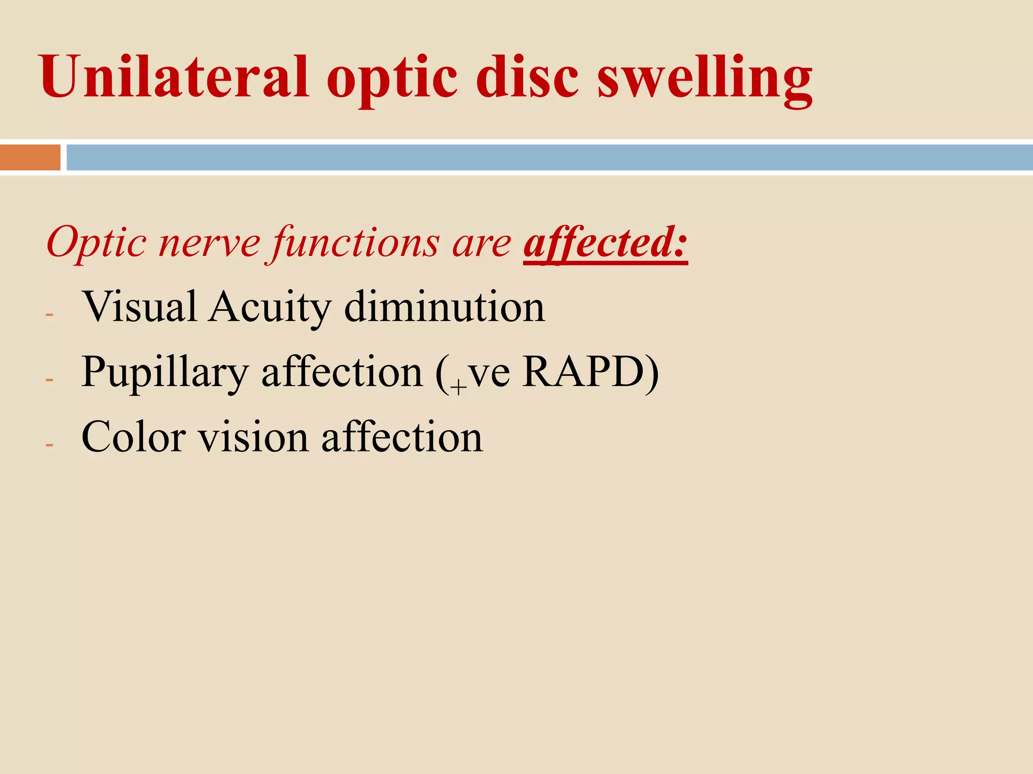 5. papilloedema | PPTX