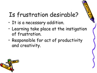 Frustration | PPT | Medical Health